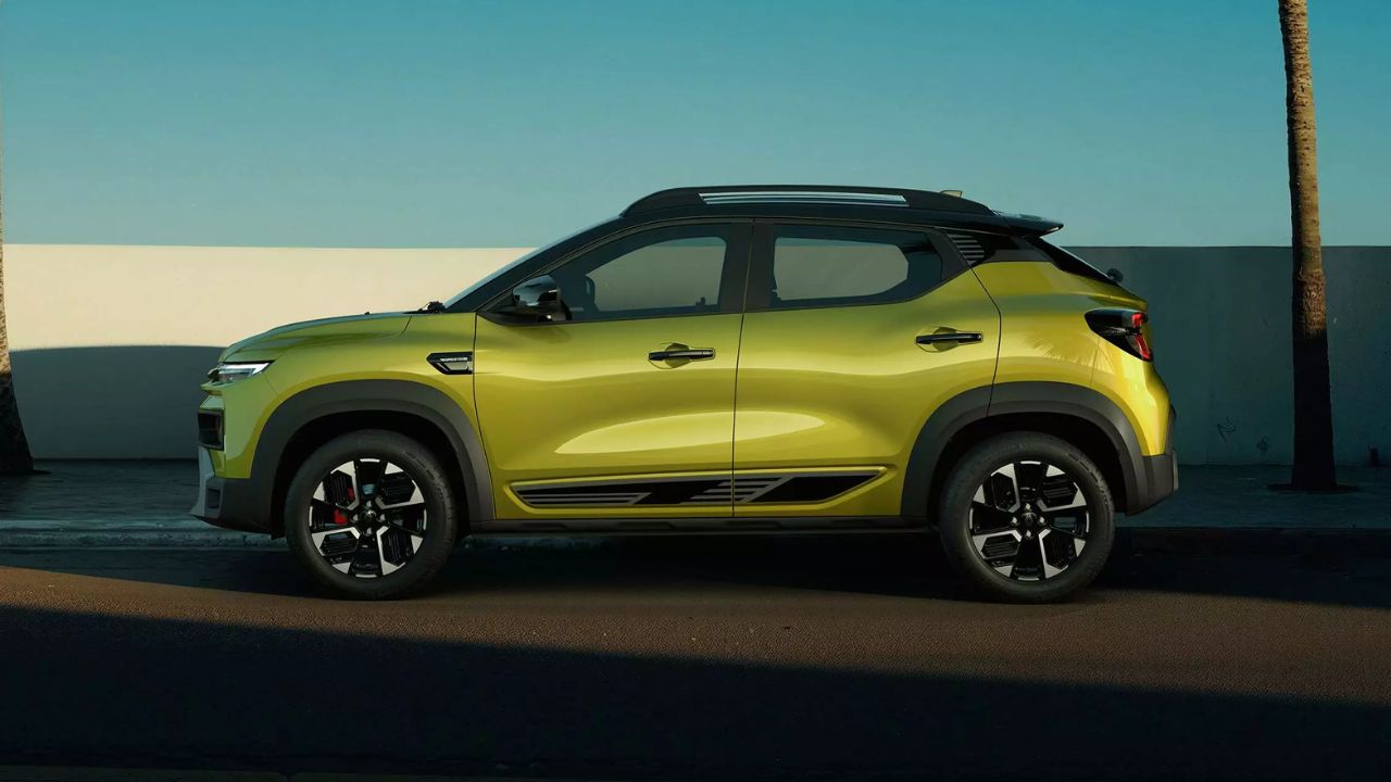 Renault Kiger Facelift 2025 Launched in India : renault kiger on road ...
